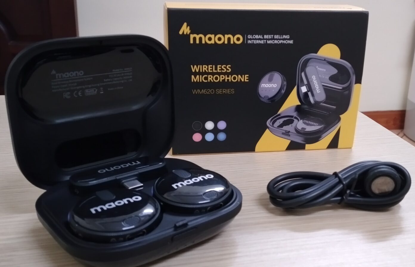 Maono WM620 wireless microphone review: a stylish companion for content ...
